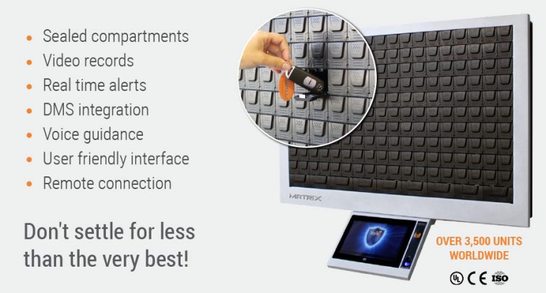 MATRIX Electronic Key System - Matrix smart cabinet- Electronic lockers